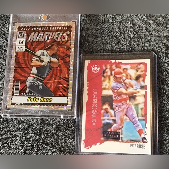 Topps | Toys | Pete Rose 223 Donruss Pete Rose Marvels Holo Vector ...